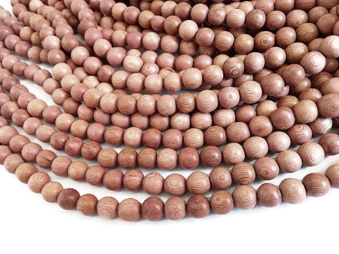 Natural and hypoallergenic beads for jewelry making