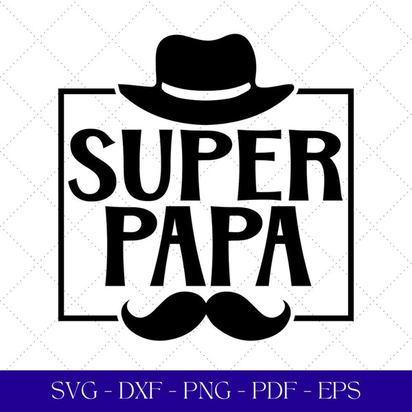 French Papa SVG Bundle, Cut File, PNG for Printing, Instant Download