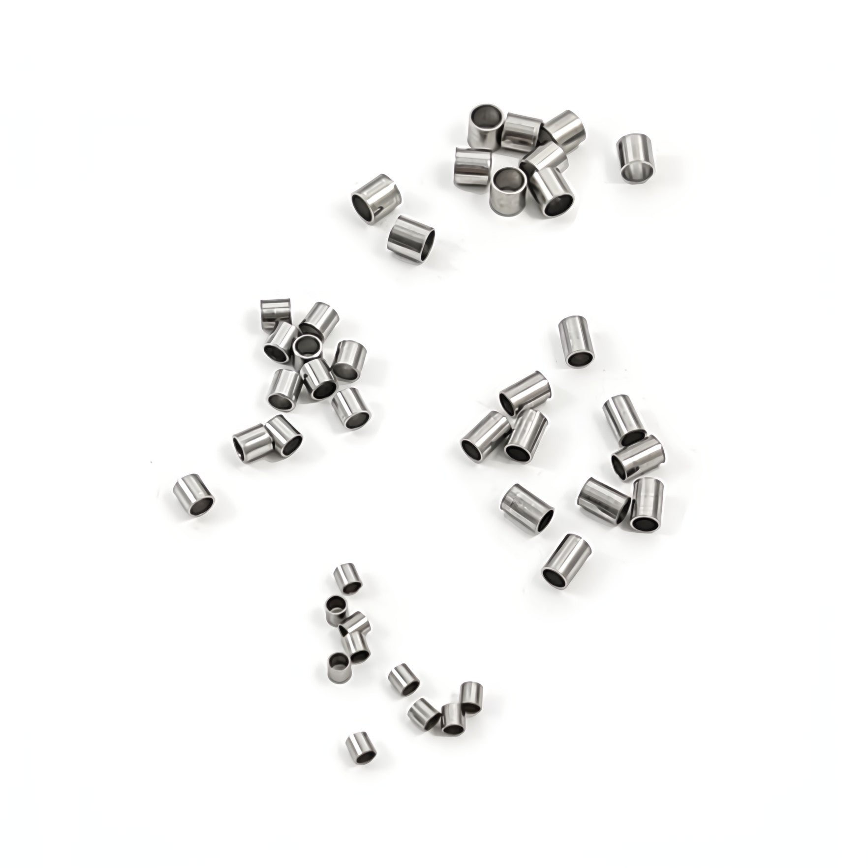 Stainless steel crimp tube bead, Tarnish free, Hypoallergenic findings